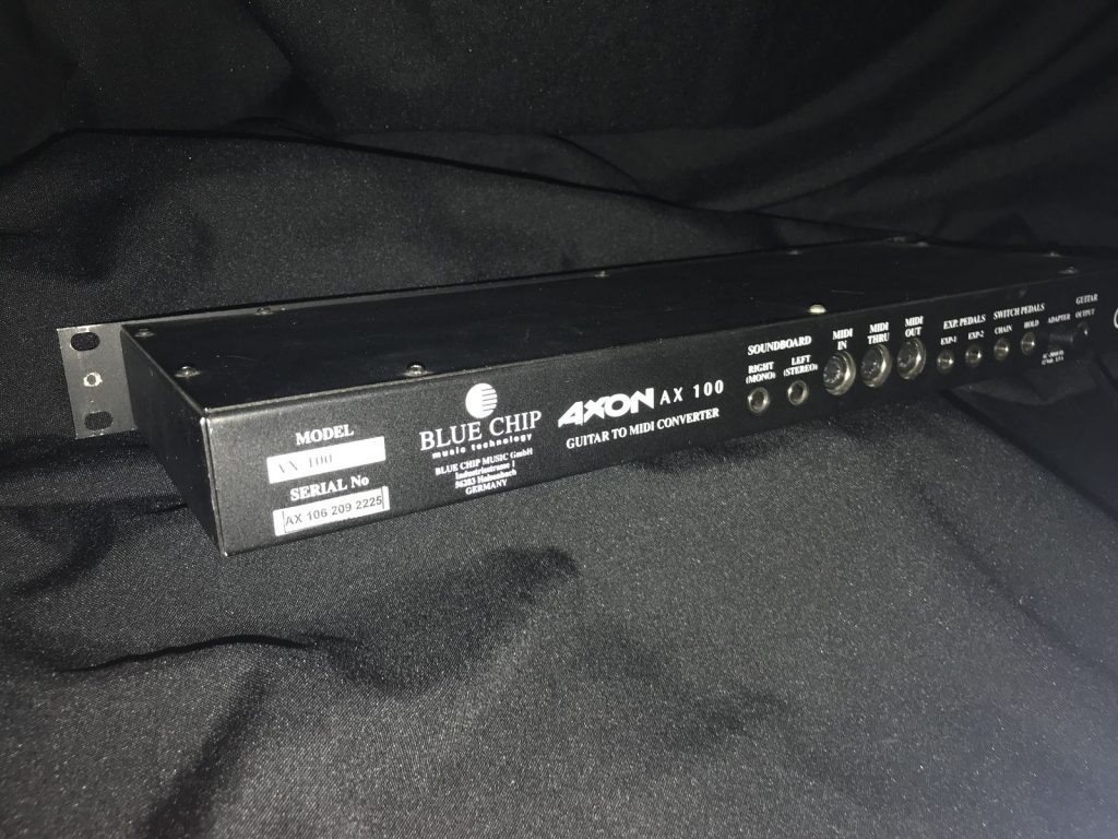 AXON AX 100 Guitar to Midi Controller for GUITAR SYNTHESIS! Works Great ...