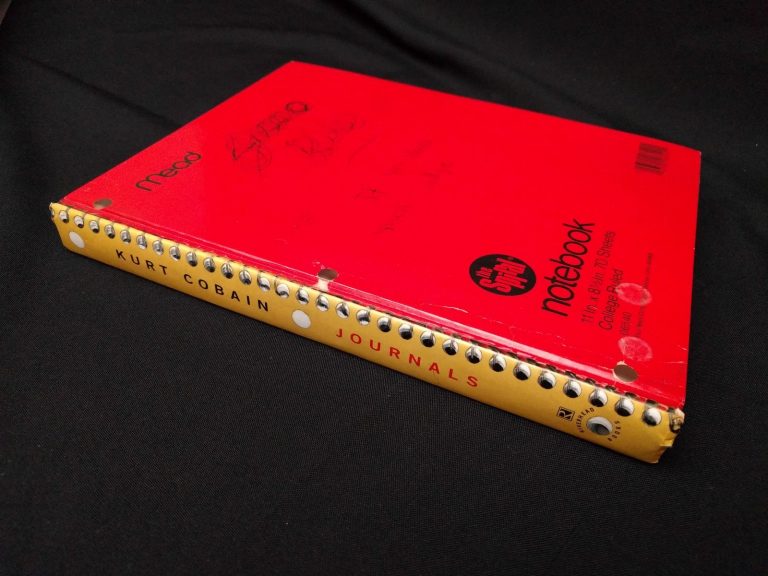 Kurt Cobain Journals Hard Cover 2002 Nirvana - Eclectic Sounds