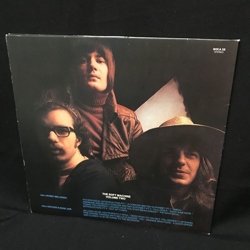 The Soft Machine - Volume Two LP MINT Scarce Wika West German Press ...