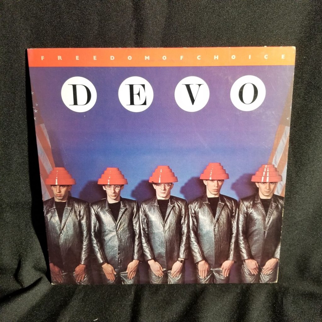 Devo Freedom of Choice LP 1980 Fan Club Sleeve New Wave Electronic Synth - Eclectic Sounds