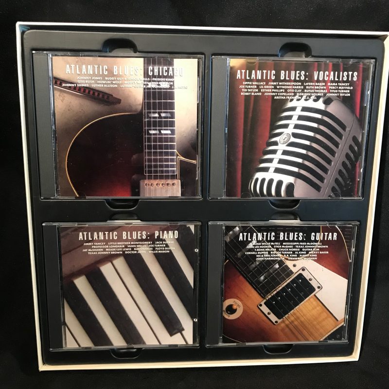 Various Artists - Atlantic Blues 4 CD Box Set NM 1991 Piano Guitar ...