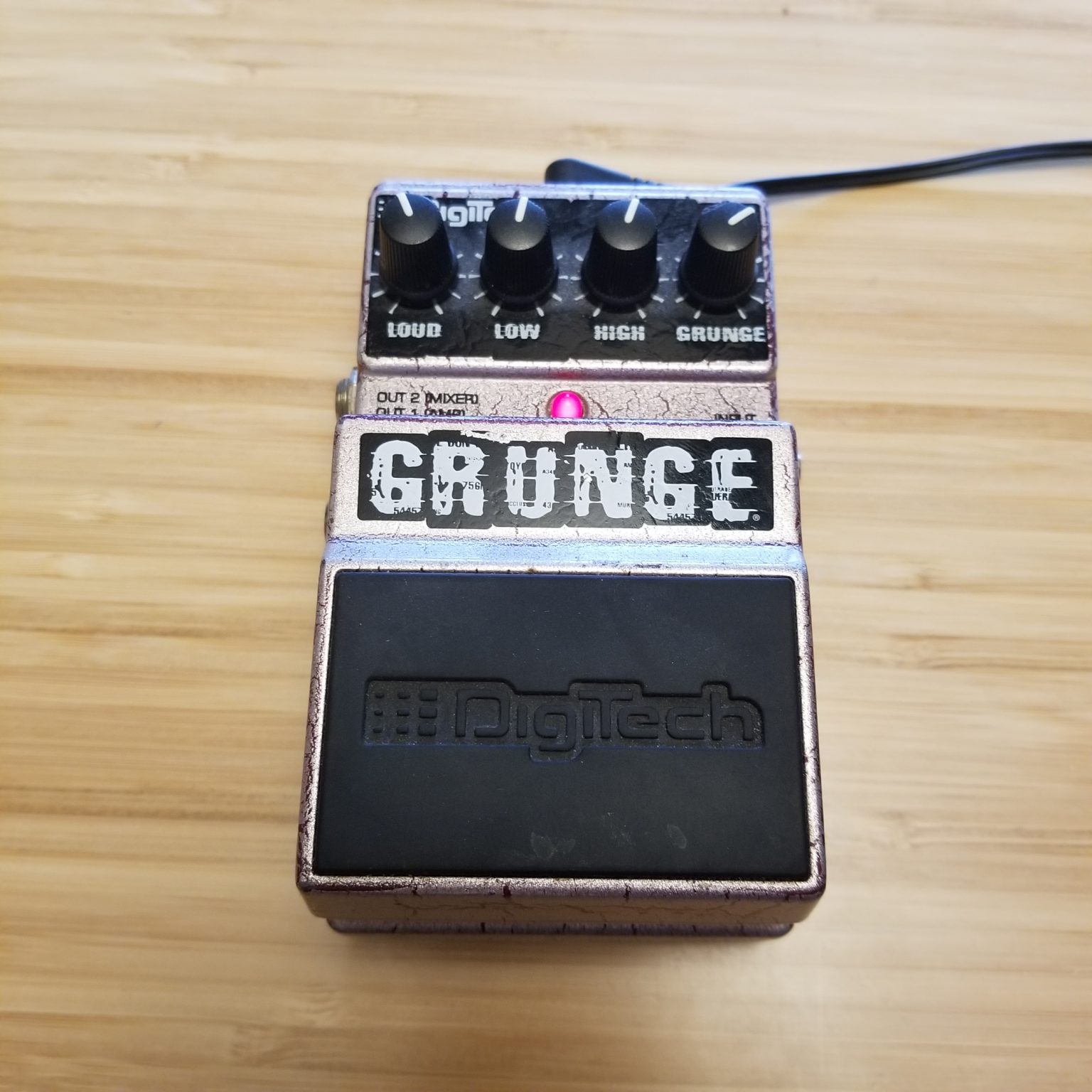 DigiTech Grunge Distortion Fuzz 90's Pedal / Used by Nirvana - Eclectic ...