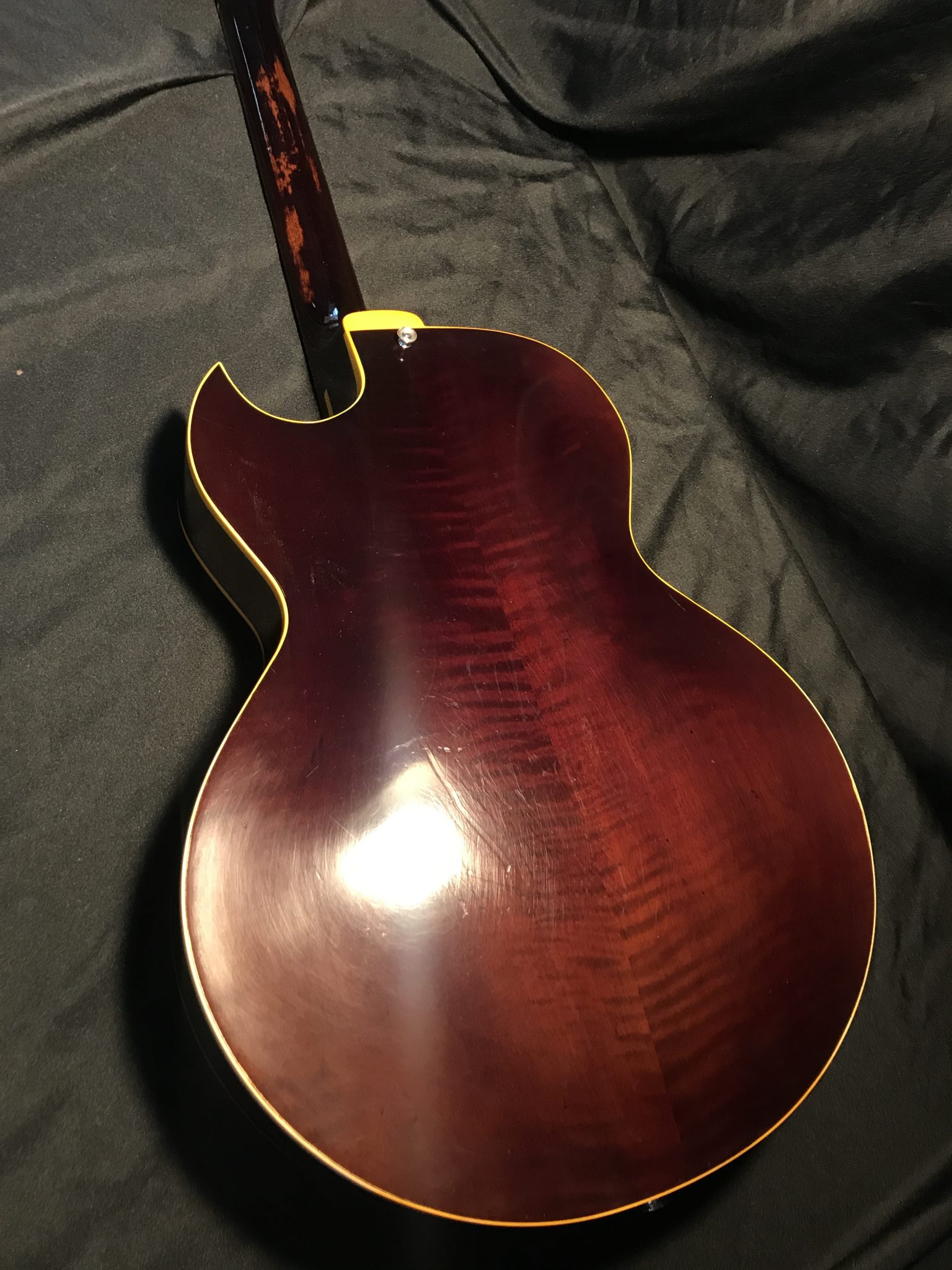 1987 Heritage H-575 Gold P-90s Goldtop Archtop Electric Guitar made at ...