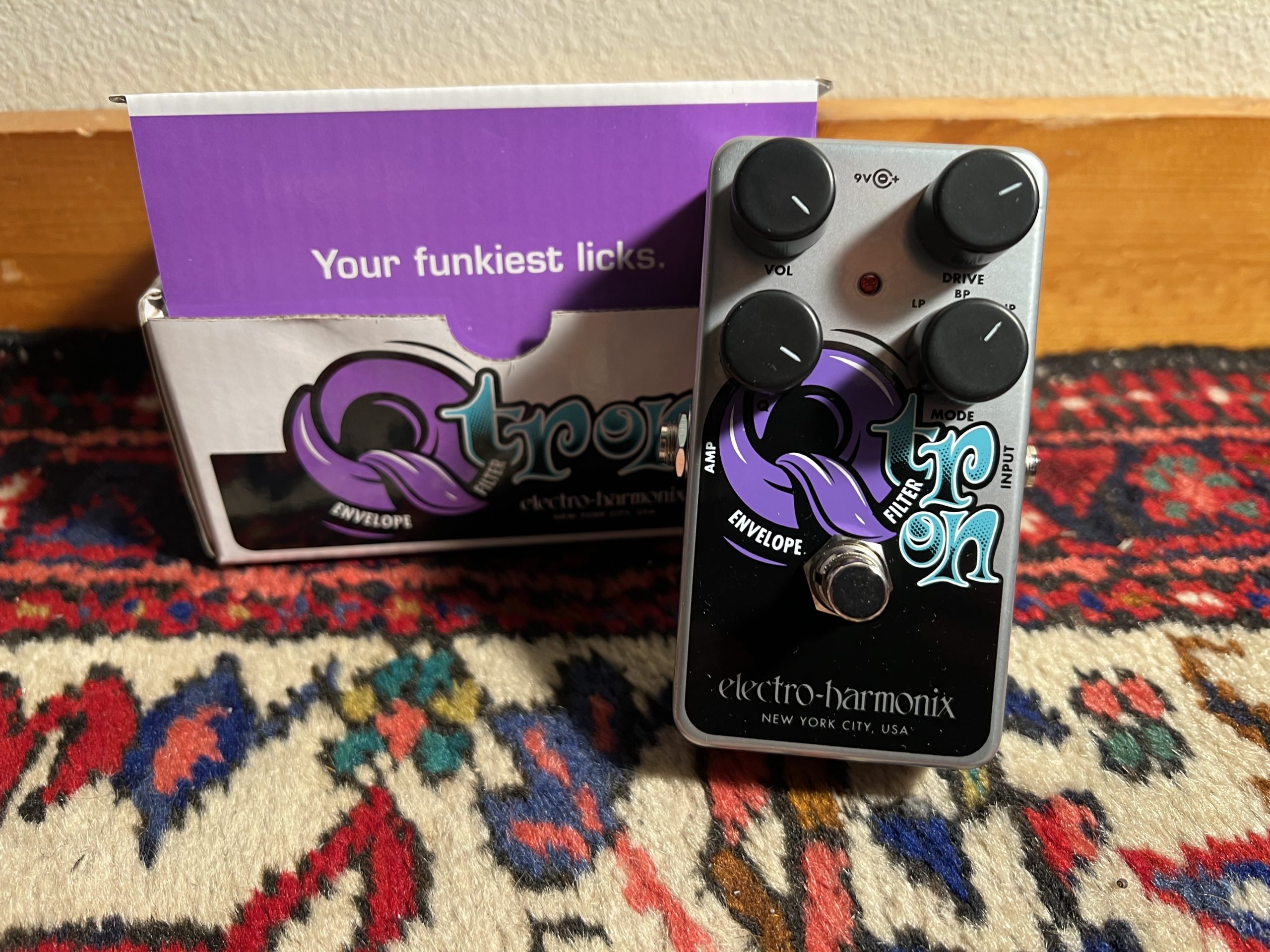 NEW Electro-Harmonix Q-Tron Nano Envelope Filter Pedal - Eclectic Sounds