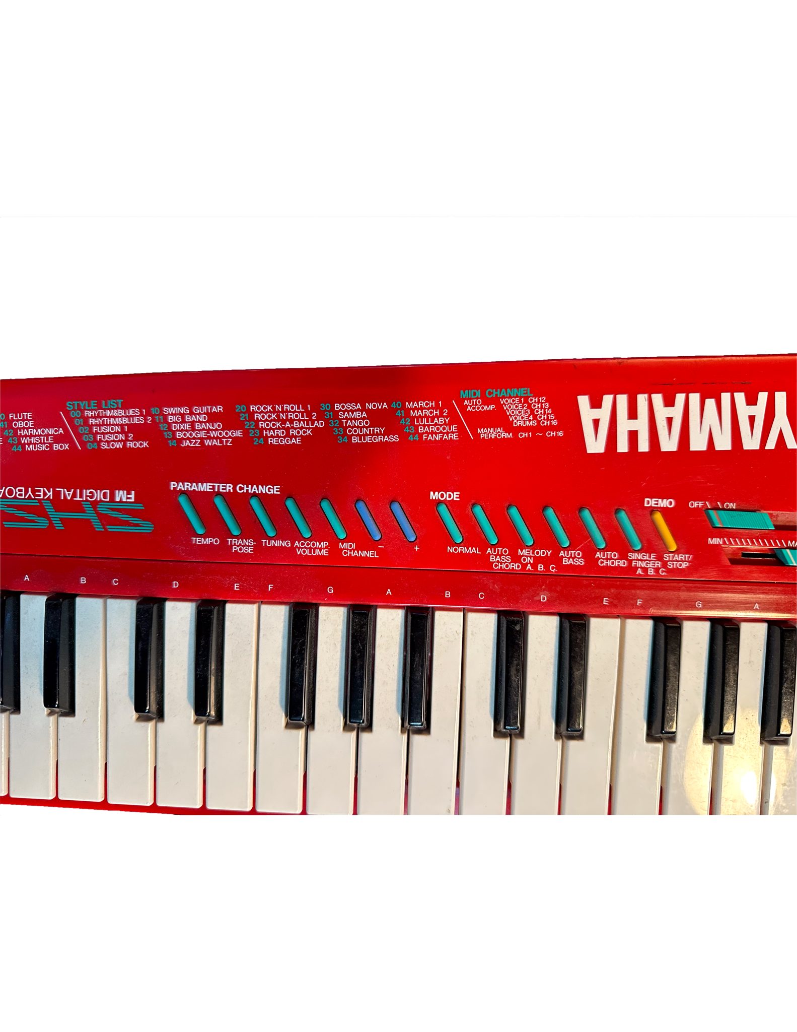 Yamaha SHS-10R 1980's Keytar Synthesizer - Eclectic Sounds