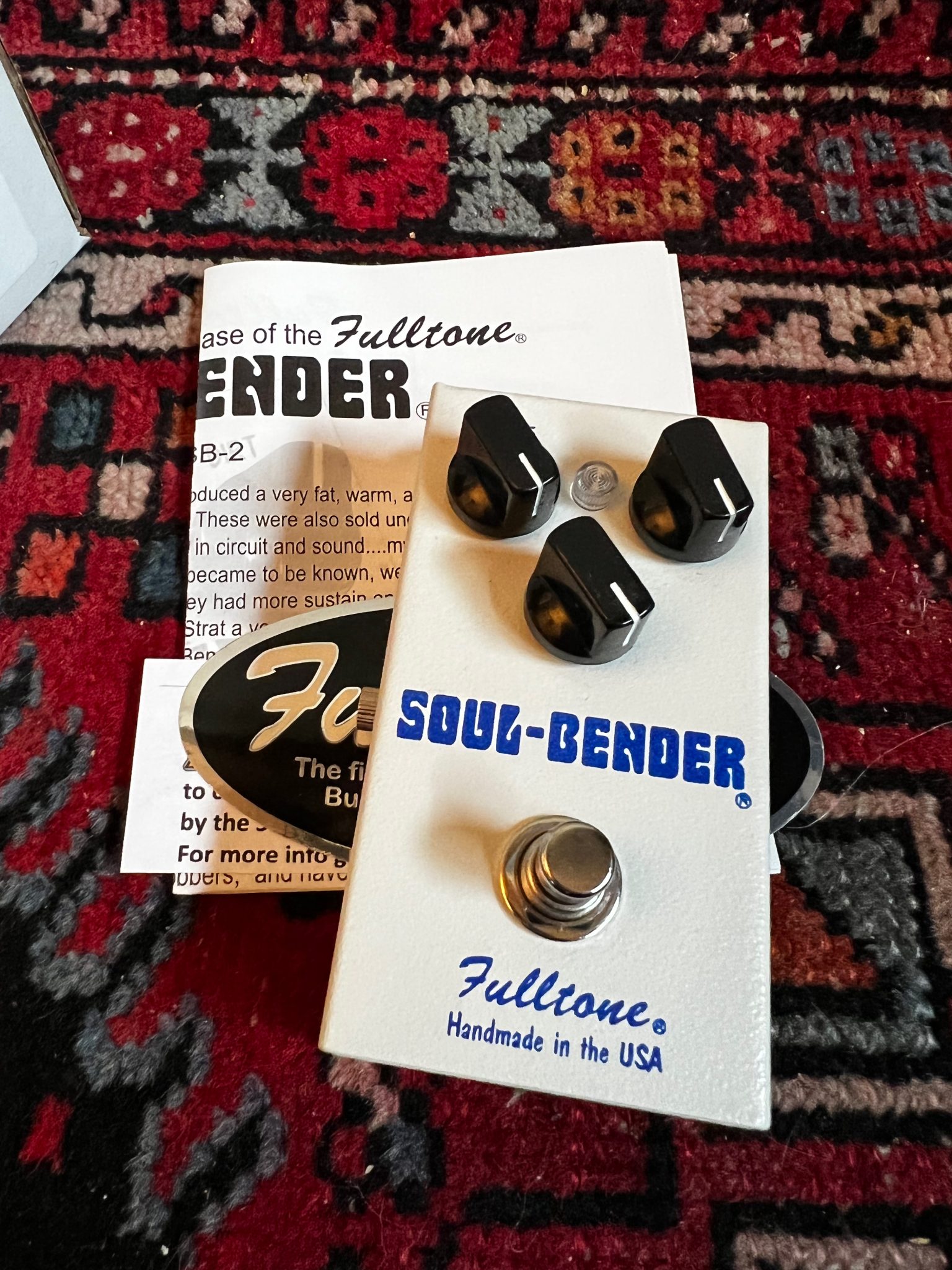 NEW Fulltone Soul-Bender v2 Fuzz / Overdrive Pedal - Eclectic Sounds