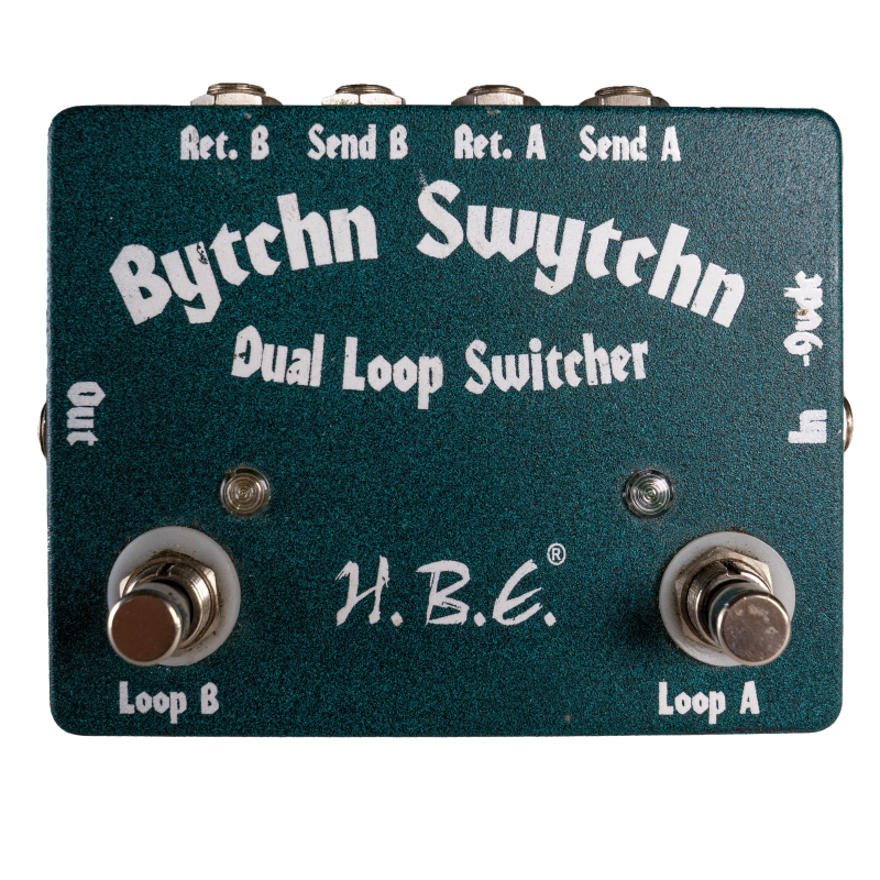 Homebrew Bytchn Swytchn Dual Effects Loop Switcher Pedal w/ Box ...