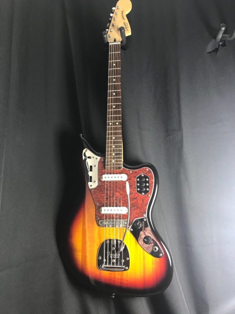 Fender Jaguar Squire Modified - Offset Mastery Bridge - Upgraded ...