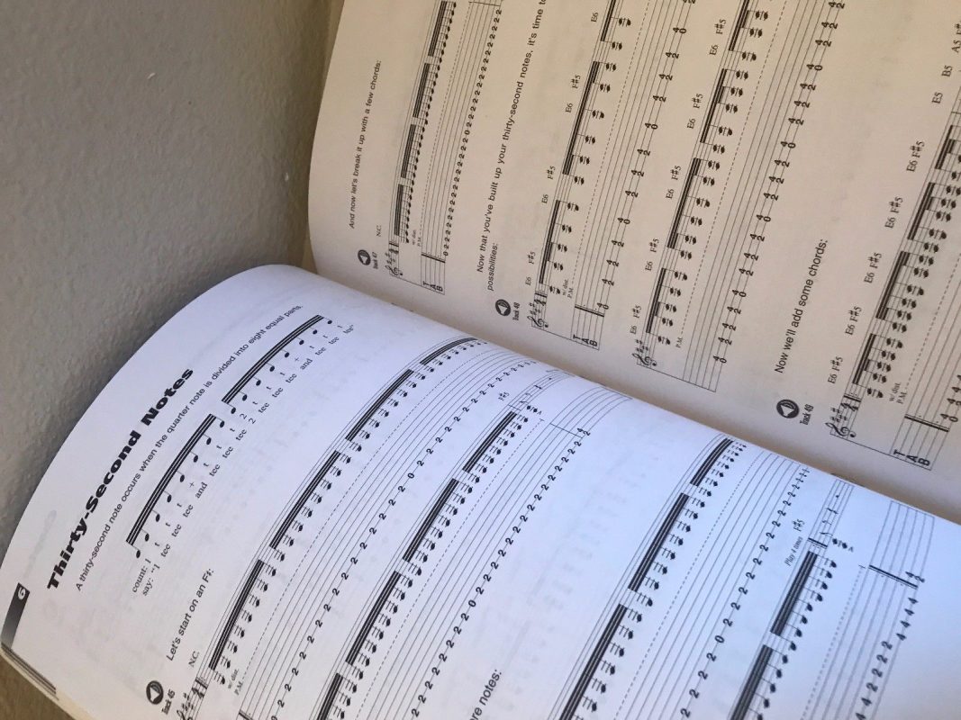 GIT MI Musician's Institute Modern Rock Rhythm Guitar BOOK & CD Hal ...