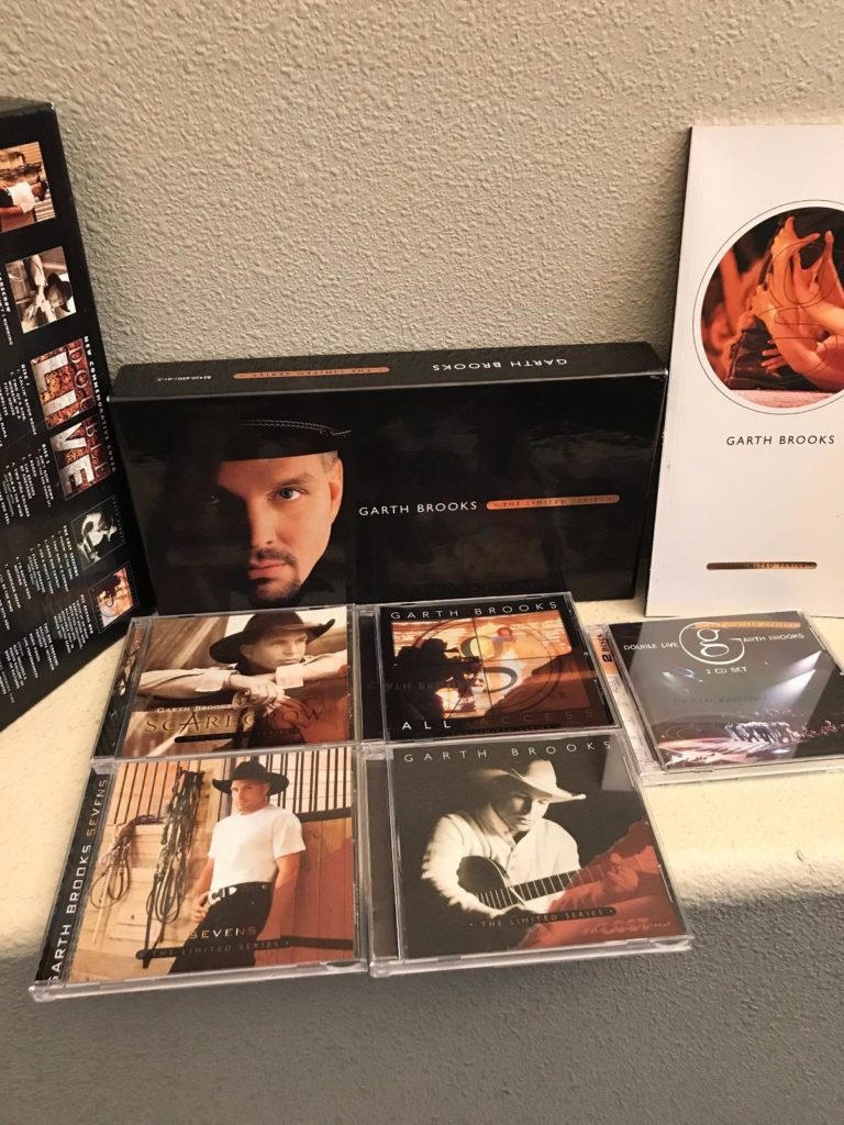 Garth Brooks The Limited Series 5 CD DVD BOX SET & Book Near Mint ...