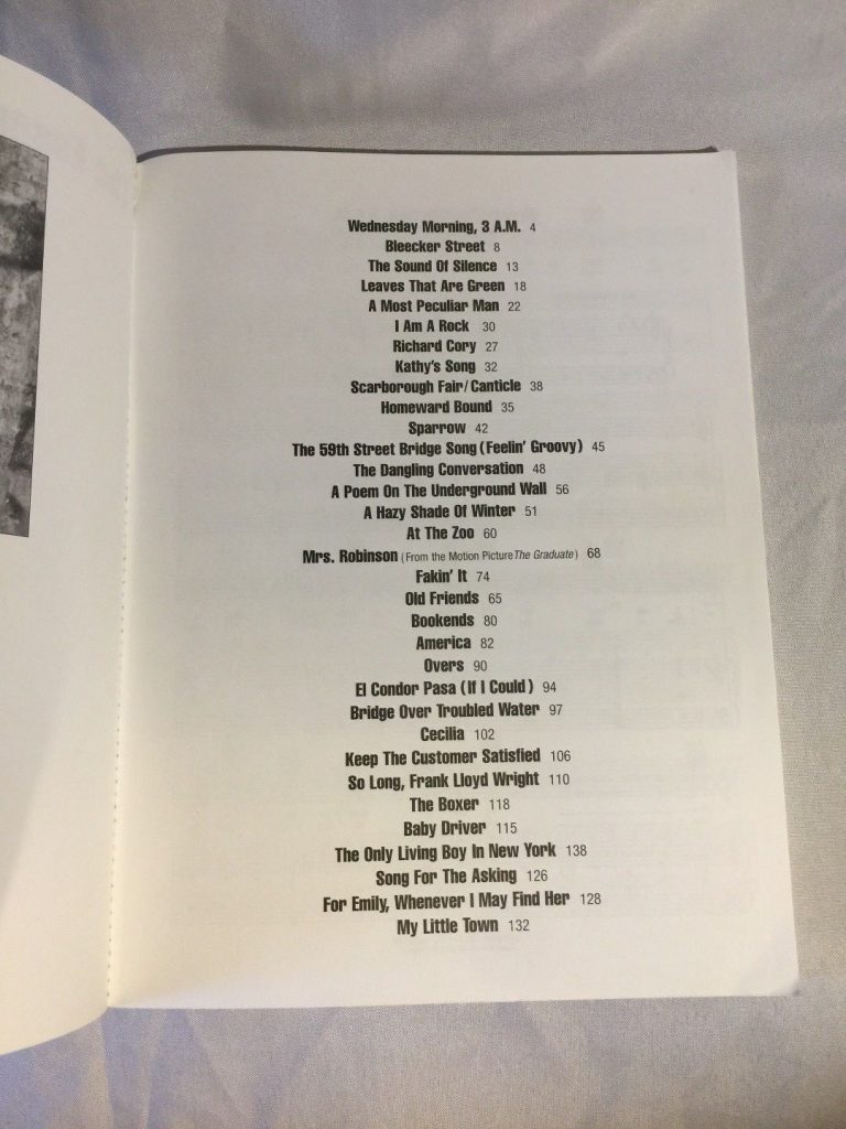 The Essential Paul Simon Art Garfunkel SONGBOOK SHEET MUSIC 2003 33 ...